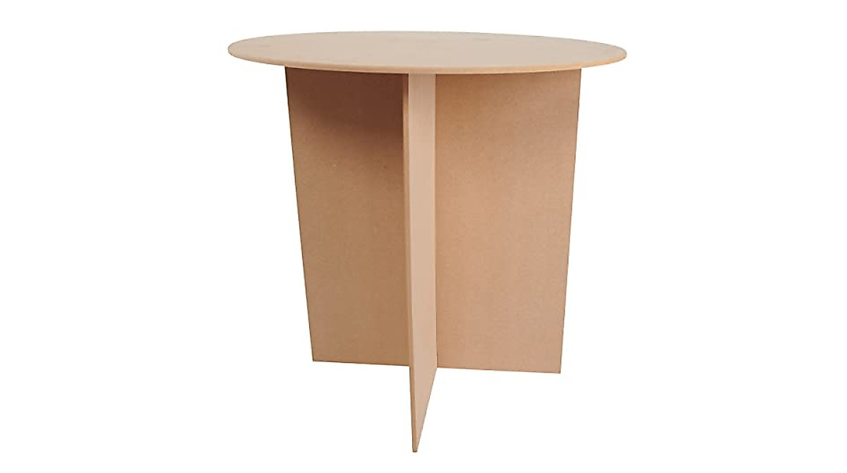 SSWBasics 30-Inch Round Display Table - Durable & Easy to Set Up