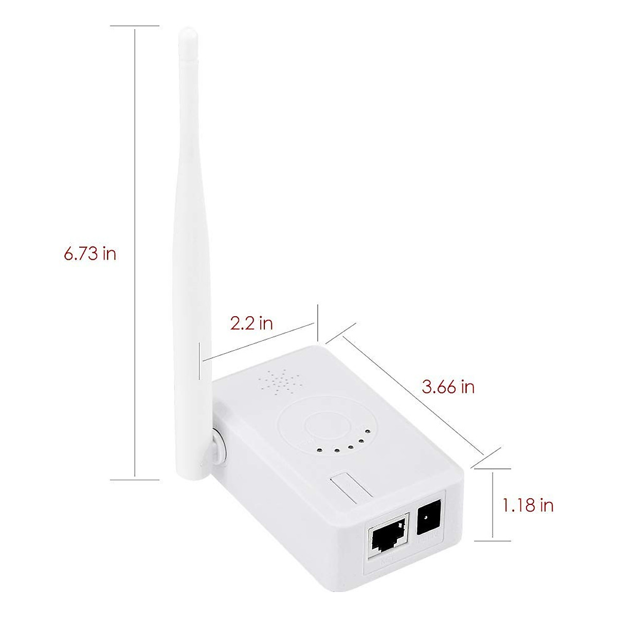 Tonton WiFi Range Extender for Wireless Security Camera System, NVR and IP Camera(Power Supply Included)