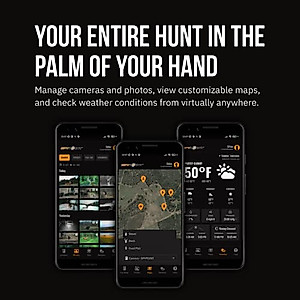 SPYPOINT Flex Dual-Sim Cellular Trail Camera 33MP Photos 1080p Videos with Sound and On-Demand Photo/Video Requests - GPS Enabled Classic Bundle with 32GB Lexar SD Card (3 PK)