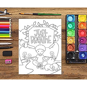 The Magically Mindful Me: Mindfulness Coloring Book for Kids