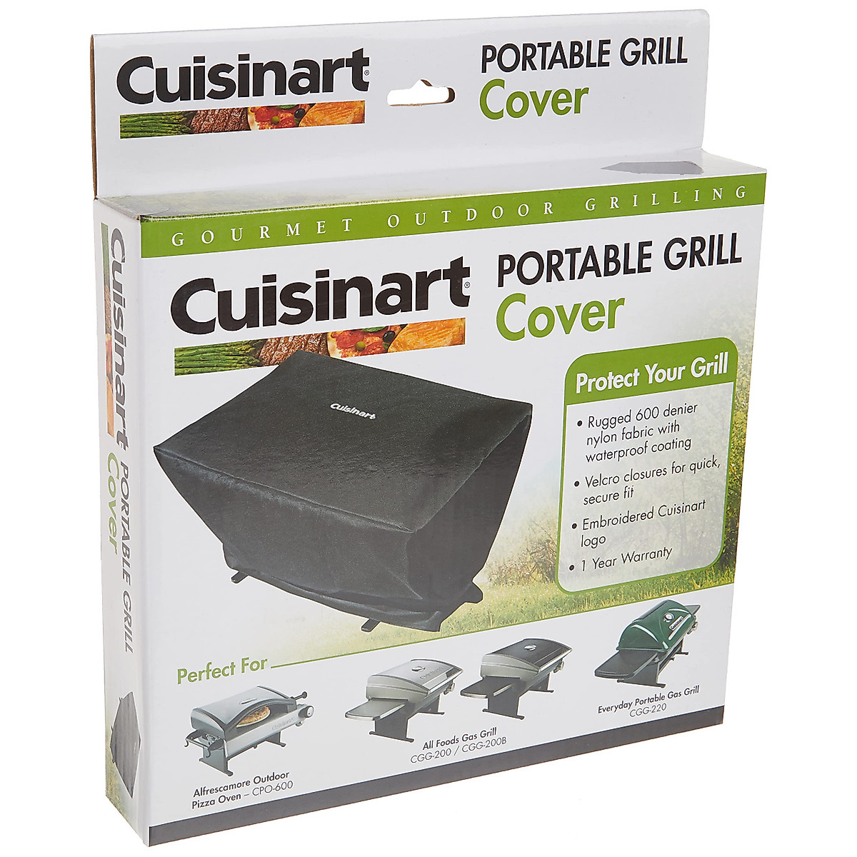 Cuisinart CGC-21 All-Foods Gas Grill Cover , Black
