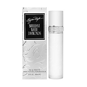 Elizabeth Taylor White Diamonds Brilliant Women's Eau de Toilette Spray, 3.3 Fl Oz, Pack of 1