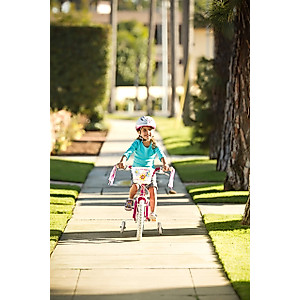 Schwinn Bike Basket for Kids With Light-Up Flowers, Front Handlebar, Bicycle Accessories for Boys and Girls, Fits Most Bikes