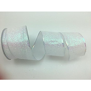 Celebrate IT- Ribbon -glitter pearl 2.5 in x 25 ft