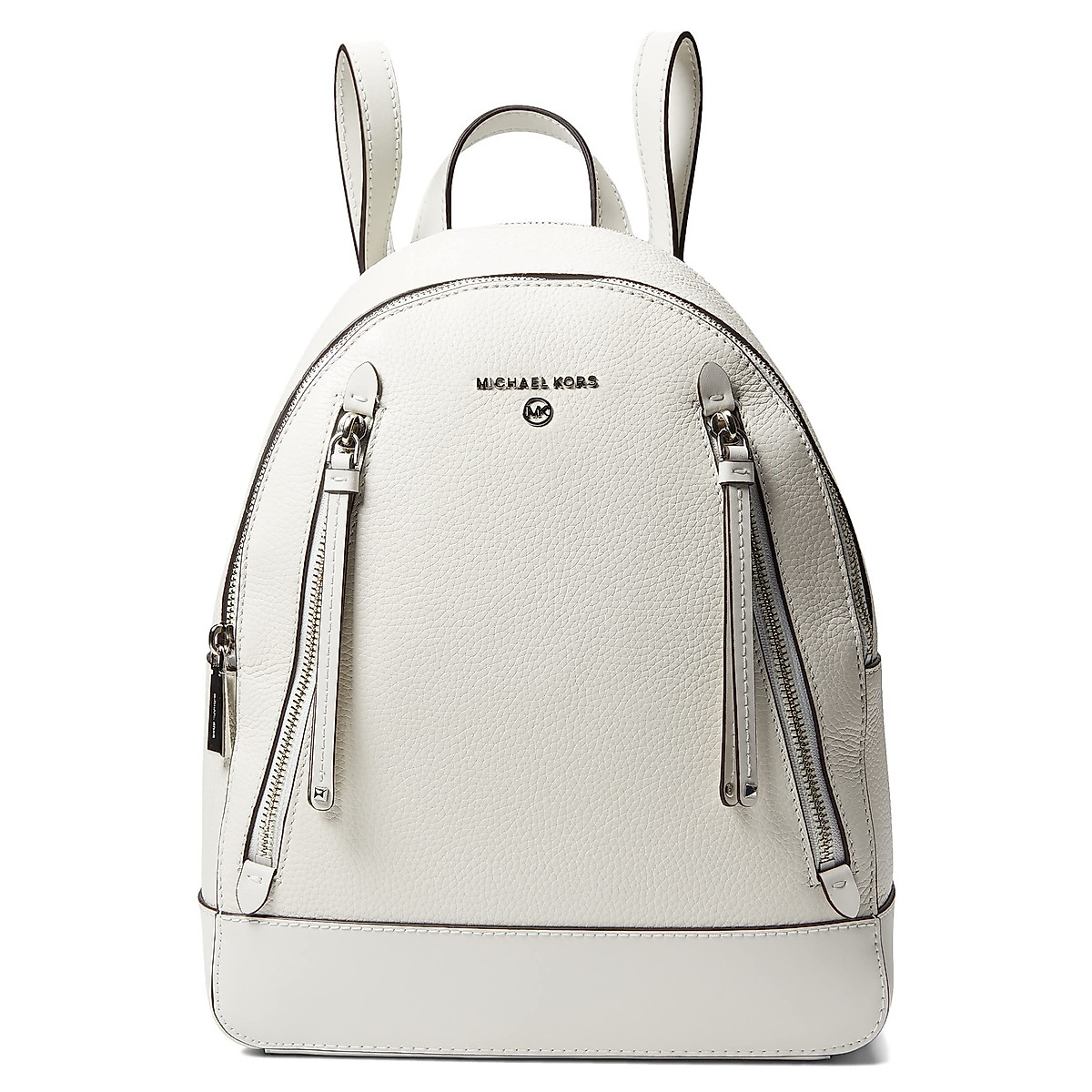 Michael Kors Brooklyn Medium Backpack Optic White One Size