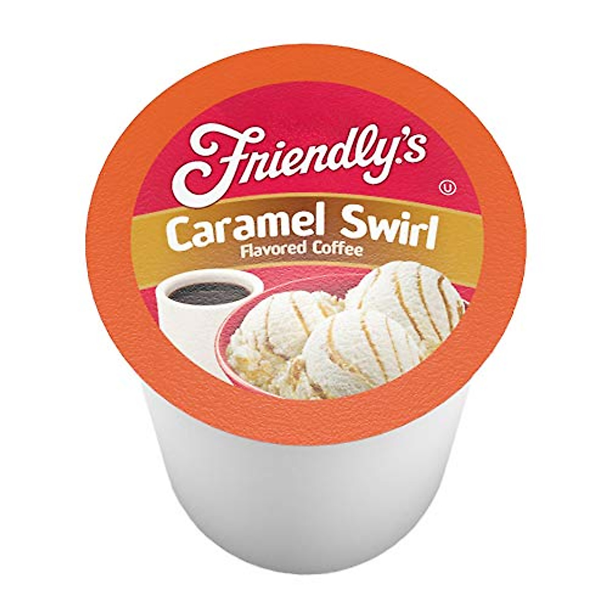Friendly's Coffee Pods, Assorted Flavored Ice Cream Variety Pack, Compatible with Keurig K Cup Brewers, 40 Count