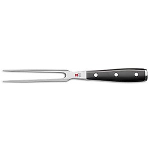 Wusthof Classic Ikon 6-Inch Meat Fork, Black