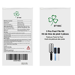 3 Pieces Colossal Foot Files Kit Foot Scrubber Foot Rasp and Double-Sided Heel File Pedicure Tools Callus Remover Stainless Steel Feet Scraper Foot Grater for Dead Skin Professional