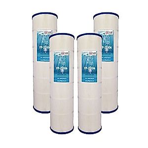FILTPOOL FP-25106 4Pack, Hayward CX880XRE; PA106-PAK4, Unicel C-7488, Filbur FC-1226, Hayward Swim Clear C4020, C4025, C4030