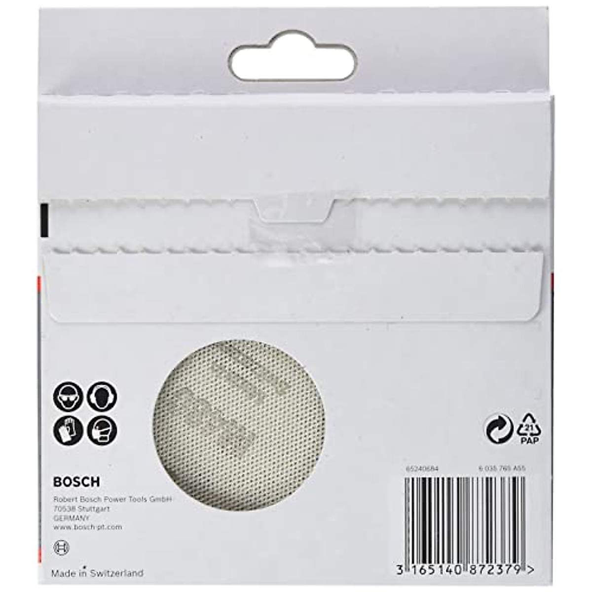 Bosch Professional 50 Pieces Sanding Sheet M480 Best for Wood and Paint (Wood and Paint, Ø 125 mm, grit P120, Accessories Orbital Sander)