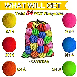 84 Pcs Reusable Water Balls, Reusable Water Balloons for Outdoor Toys and Games, Water Toys for Kids and Adults Boys and Girls - Summer Toys Ball for Pool and Backyard Fun