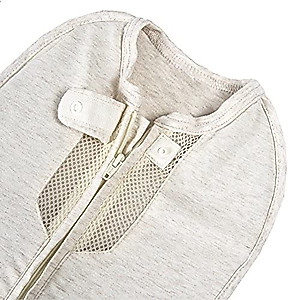 Woombie Air Nursery Swaddling Blanket - for Babies Up to 6 Months - Vented (Freebird, 14-19 lbs)