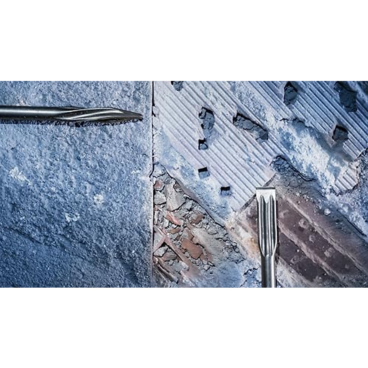 Bosch Accessories 2607017368 SDS-Max Chisel Set, Silver, 4-Piece