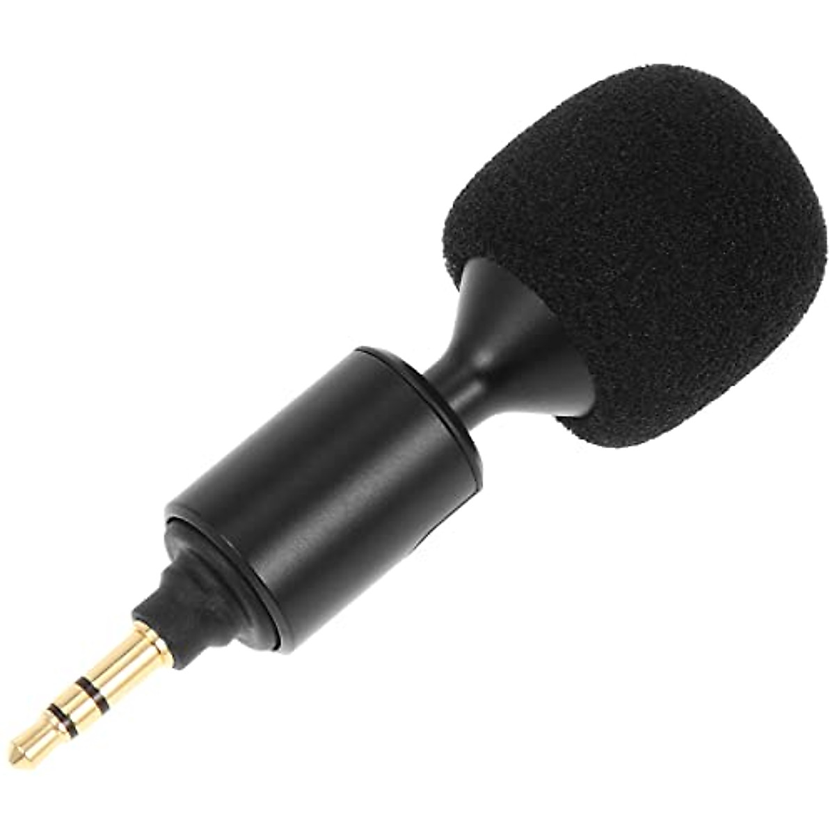 KOMBIUDA Recording Microphone smartphone microphone straight head microphone Singing Mic Podcast Microphone Home Microphone small mic Laptop Microphone sponge household online class