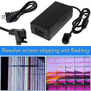 HOTBEST Power Recliner Power Supply, 29V 2A DC Switching Power Adapter, 2 Pin Recliner Power Cord Replacement for Recliner Chair, Compatible with Most Lift Chair or Power Recliner Sofa