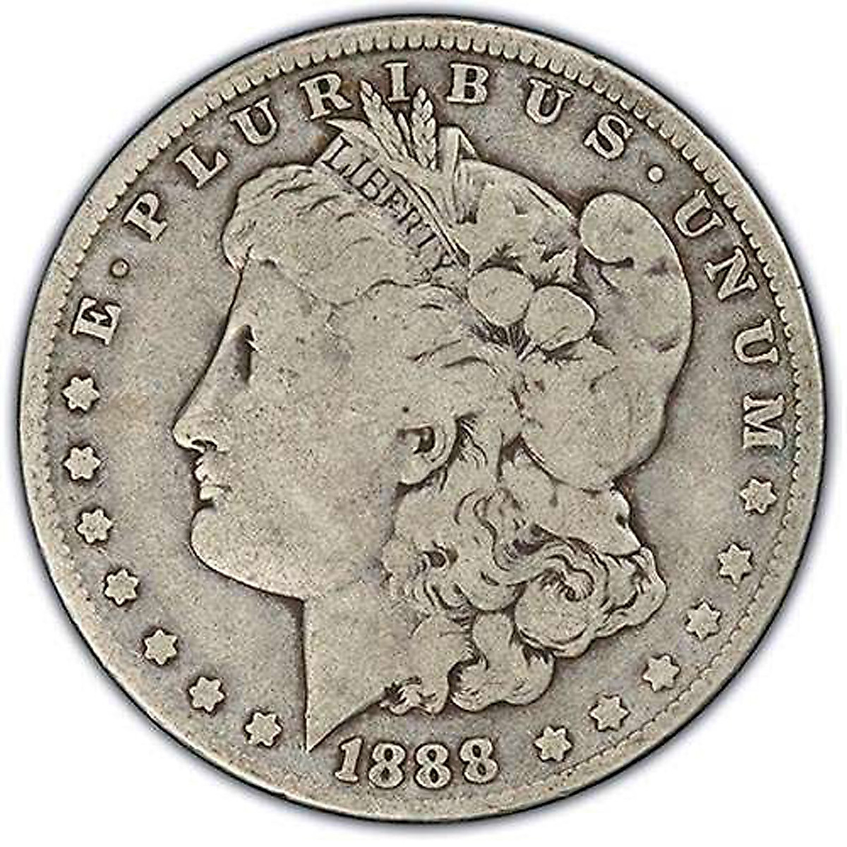 1878-1904 Morgan Silver Dollar (Random Year) $1 Very Good