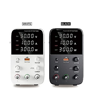 DC Power Supply Variable DC Adjustable Power Supply Laboratory Workbench Programmable Power Supply USB Fast Charging Function Voltage Regulator Switch for Spectrophotometer and lab Equipment Repair