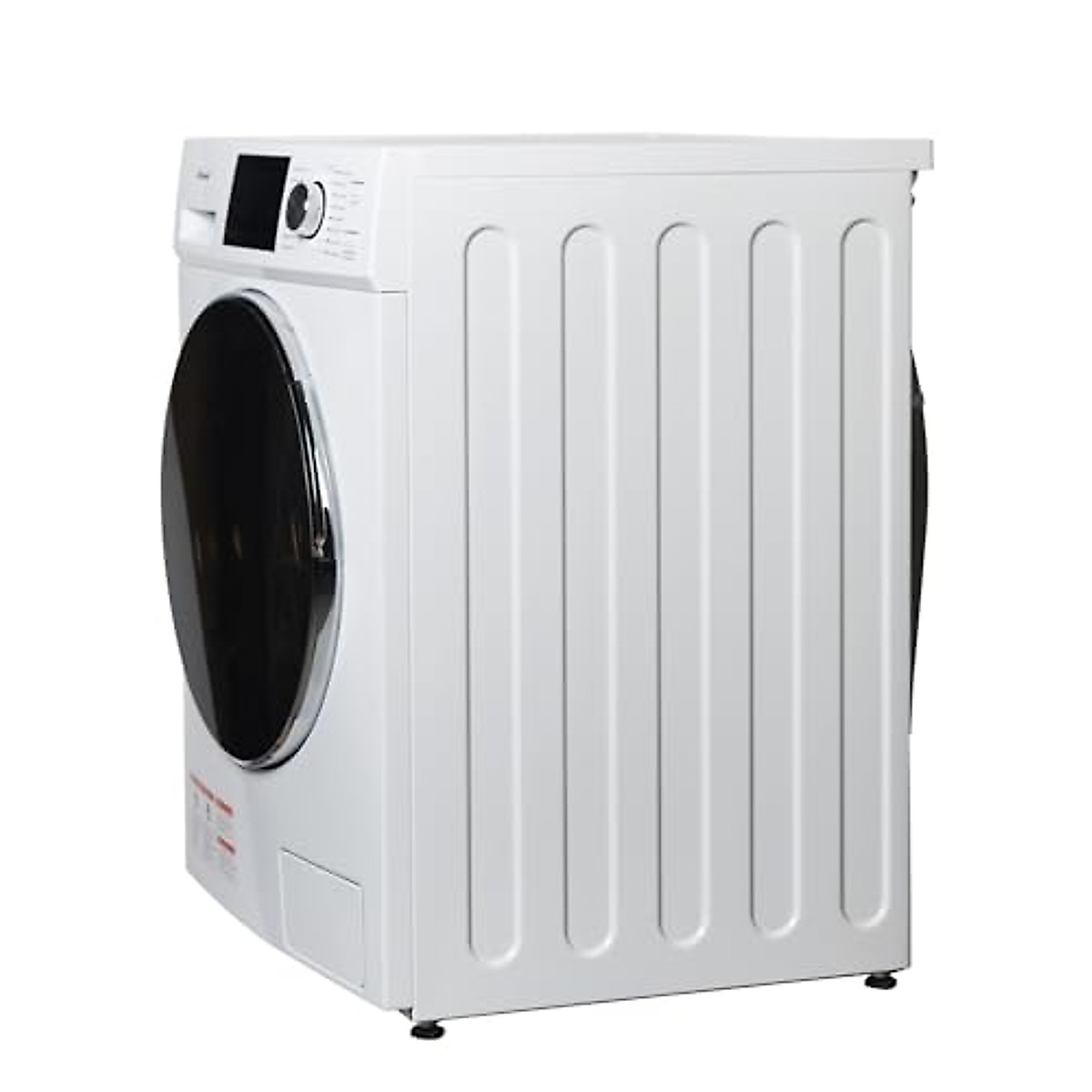 SMETA Compact Front Load Washer Washing Machine 2.8 cu. ft. Small Front Foading Space Saving Washer 24" with 36-Minute Quick Clothes Washing Machines RV Dorm Camper (2.8 cuft)