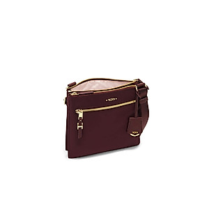 TUMI - Voyageur Tula Crossbody Bag - Over Shoulder Satchel for Women - Beetroot