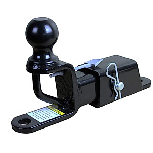 ATV TEK, TRH1 Trio HD Receiver Hitch with Ball Mount, Heavy-Duty Tow Hitch