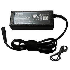 UpBright 2-Prong 12V AC Adapter Compatible with IKEA APX573016 Alunit Fac Code 121 Portable Luminaire APX6636001 Helms-Man 12VAC 3A 4.17A AC12V 3000mA 4170mA Class 2 Transformer Power Supply Charger