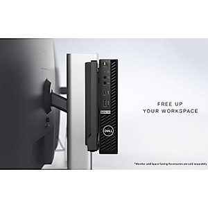 Dell OptiPlex 7080 Micro Form Factor Mini Business Desktop, Intel Core i5-10500T Processor, 16GB RAM, 512GB PCIe SSD, DisplayPort, RJ45, Wi-Fi 6, Windows 11 Pro, Black (Renewed)