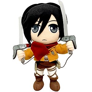 Great Eastern Attack on Titan 9.5" Mikasa Ackerman Plush