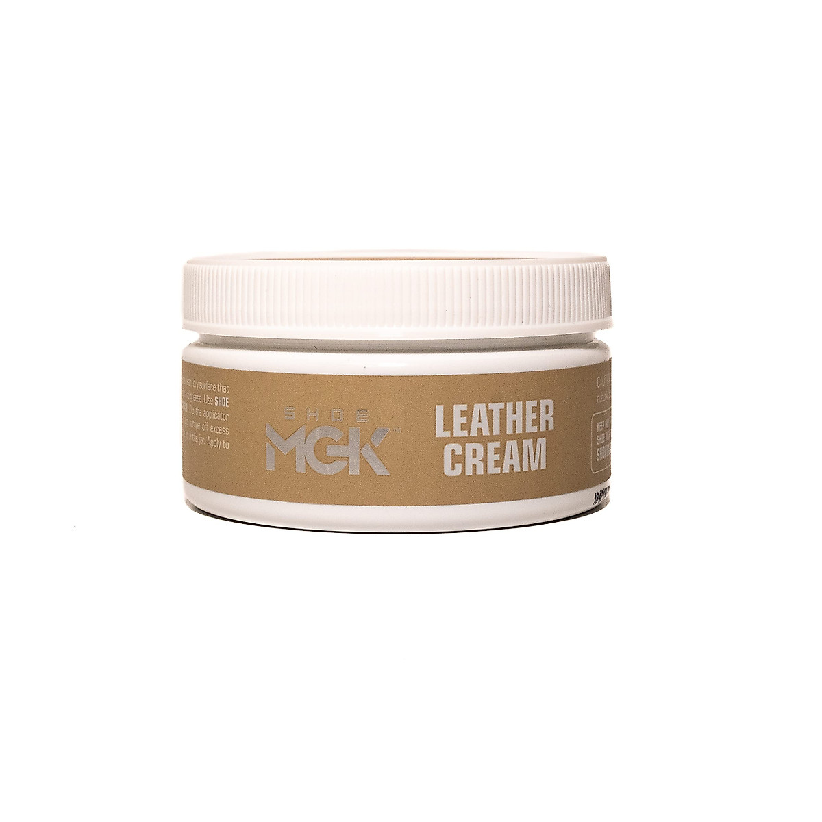 Shoe MGK Neutral Leather Cream - Shoe Polish and Conditioner for Leather Footwear