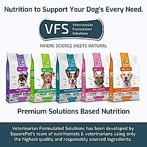 SquarePet VFS Canine Active Joints Formula, Turkey, Green Lip Mussels, Eggshell Collagen, High Protein Diet 22lbs