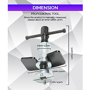 RACOONA Disc Brake Piston Caliper,Brake Caliper Piston Rewind Tool,Car Accessories Brake Piston Wind Back Tool,Car Rear Brake Pad Wind Back Tool,Brake Caliper Rewind Tool Disk Brake Pad Replacement