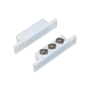 bnafes 2Sets Magnetic Reed Switch Normally Open Closed NC NO Door Alarm Window Security