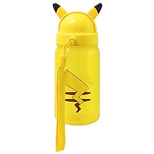 Die-Cut Straw-Type Blow Bottle [Pikachu]