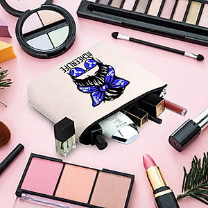 TOBGB Cheer Life Makeup Bag Cheerleader Gift Cheer Cosmetic Bag Cheerleading Gift Coach Gift Cheer Mom Gift (Cheer Life Bag)