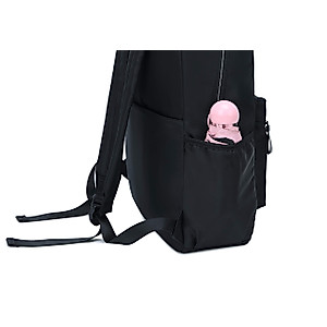 Acmebon Stylish Backpacks for Boys and Girls Casual Daypack for Women Black