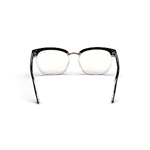 Tom Ford Women's Eyeglasses TF5550-B TF/5550-B Black/Crystal Optical Frame 54mm