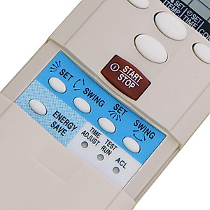 RCECAOSHAN Replacement for Friedrich Air Conditioner Remote Control AR-DL12 ARDL12 MW18C3E MW24C3E MW30C3E MR18C3E MR24C3E MR30C3E Display in Fahrenheit and Celsius