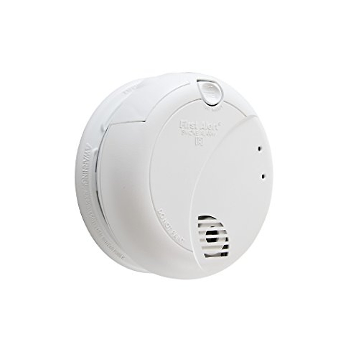 First Alert BRK 7010B Hardwired Smoke Detector with Photoelectric Sensor and Battery Backup , White