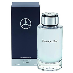 Mercedes-Benz for Men - Long Lasting Cologne for Men - Bergamot, Lemon and Cedar Notes - Everyday Wear Eau de Toilette in Iconic Bottle - 8.1 oz EDT