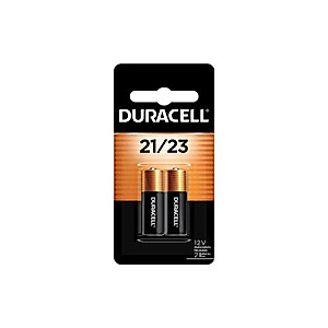 Duracell - 21/23 12V Specialty Alkaline Battery - Long Lasting Battery - 2 Count (Pack of 1)