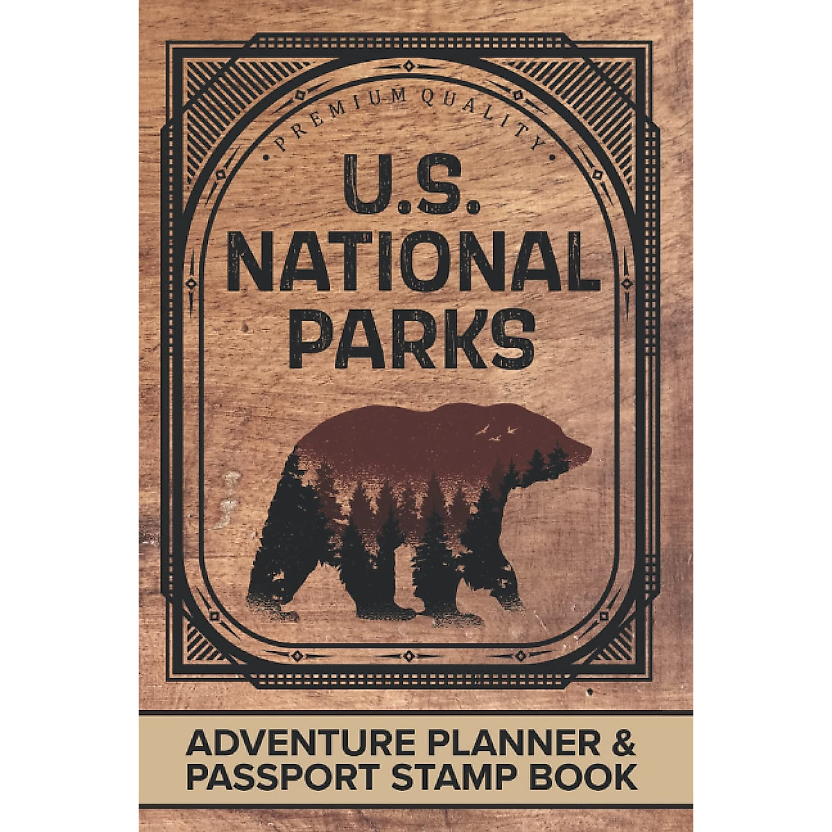 U.S. NATIONAL PARKS: Adventure Planner & Passport Stamp Book ★ 63 Parks With Popular Attractions