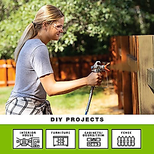 Graco Magnum 257025 Project Painter Plus Paint Sprayer, Multicolor