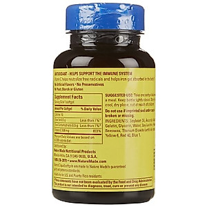 Nature Made Vitamin C 500 mg, Dietary Supplement for Immune Support, 60 Softgels, 60 Day Supply