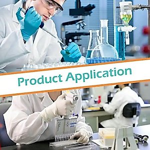 1000ul Pipette Tips - Universal Pipette Tips，with Box RNase/DNase Free & Pyrogen Safe, 96 Tips/Rack Pk x 10 Racks (960 Tips)
