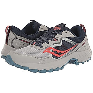 Saucony Women's Excursion TR16 Hiking Shoe, Concrete/Night, 9 Wide