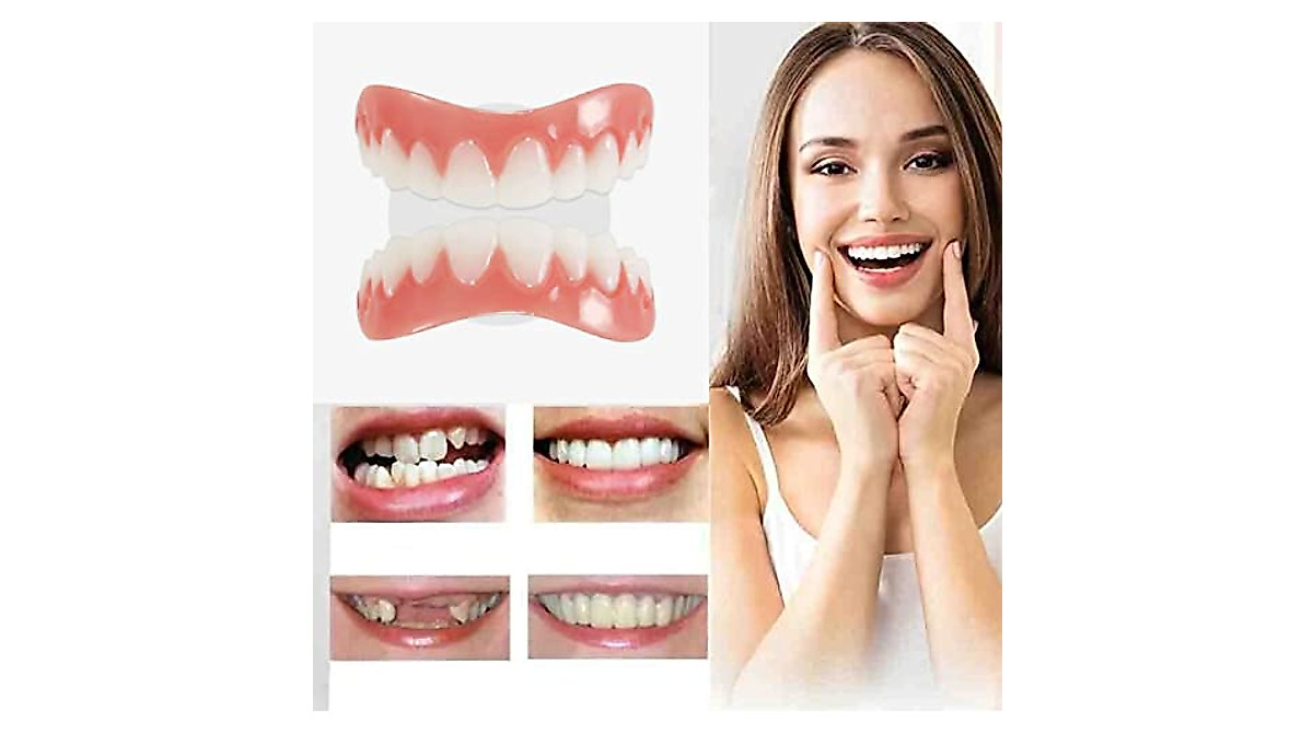Adjustable Snap-On Dentures for a Natural Smile - Easy & Comfortable