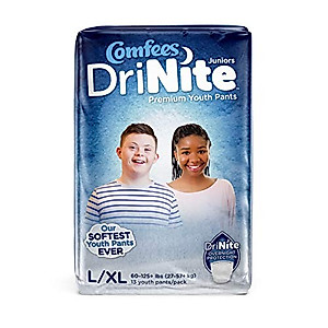 Comfees DriNite Youth Pants- Large/x-Large, 52 Count