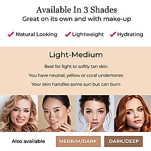 Tint and Tighten Color Smoothing Eye Cream for Wrinkles – Anti Aging Cream Visibly Reduces Under Eye Wrinkles – Eye Cream for Dark Circles and Puffiness – Instant Eye Bag Remover