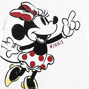 Disney Minnie Mouse Infant Baby Girls Bodysuit T-Shirt Mesh Skirt and Leggings 4 Piece Layette Set Dark Multipack 18 Months