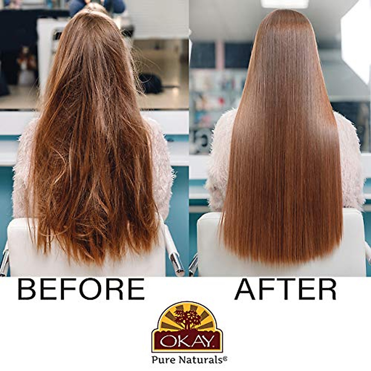 OKAY | Mango Anti-Breakage Conditioner | For All Hair Types & Textures | Revitalize - Repair - Restore Moisture | With Aloe, Jojoba & Coconut Oil | Free of Parabens, Silicones, Sulfates | 12 oz