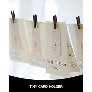 Mini Clothes Pins Wooden Clothespins for Photo 1 Inch 150 PCS Tiny Wood Clips Close Pins for Baby Clothing Hanging Classroom Crafts (Black)